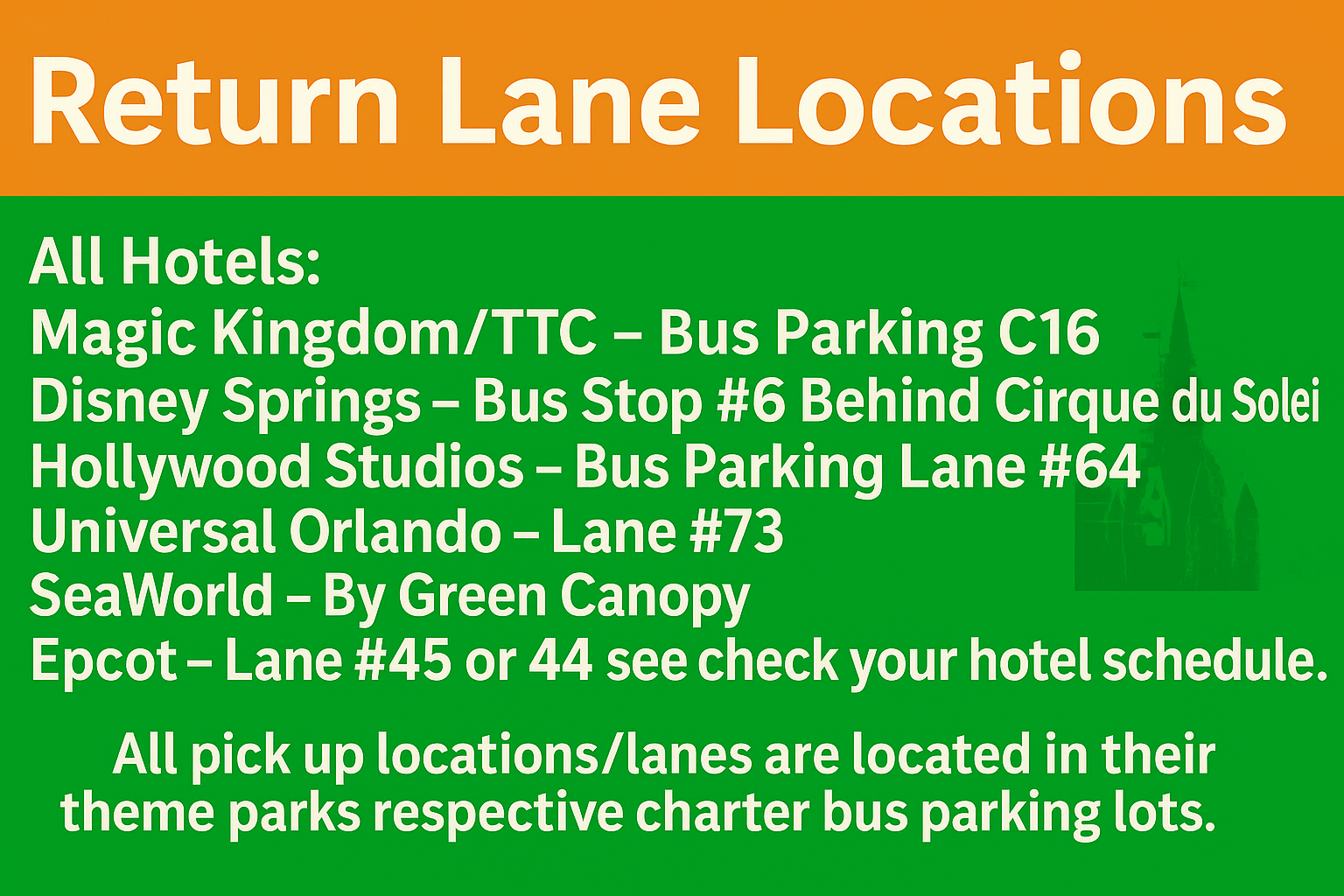 Book a Shuttle - Florida Bus Service